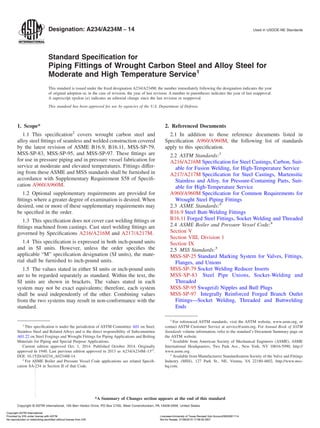 A234 a234m − 14 | PDF