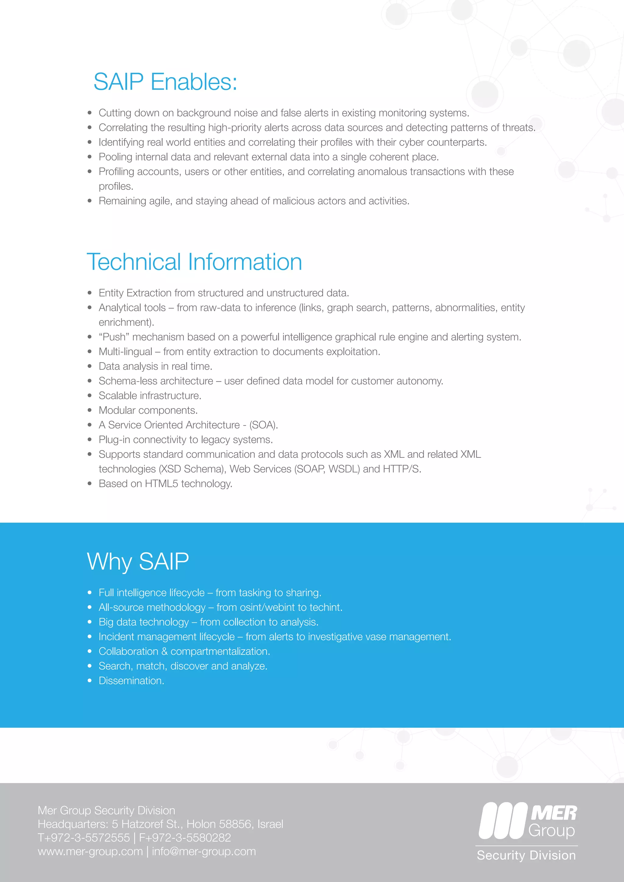 SAIP-Intelligence-Brochure | PDF