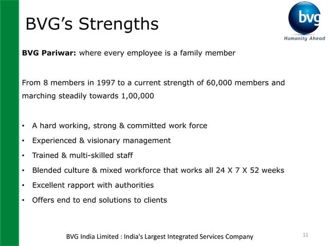 BVG-GROUP-PRESENTATION-31-Jan-2016 | PPTX | Environmental Services ...