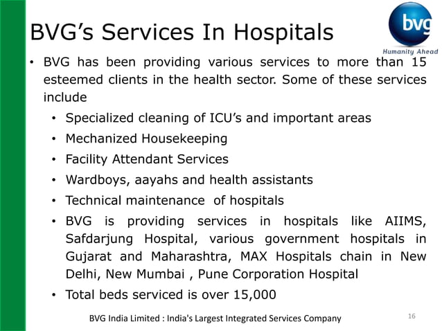 BVG-GROUP-PRESENTATION-31-Jan-2016 | PPTX | Environmental Services ...