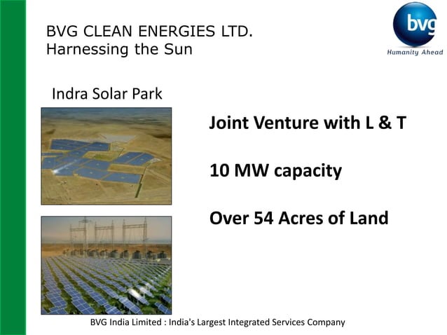 BVG-GROUP-PRESENTATION-31-Jan-2016 | PPTX | Environmental Services ...