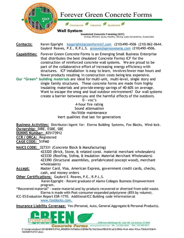 FGCF Resume_Public sector | DOCX