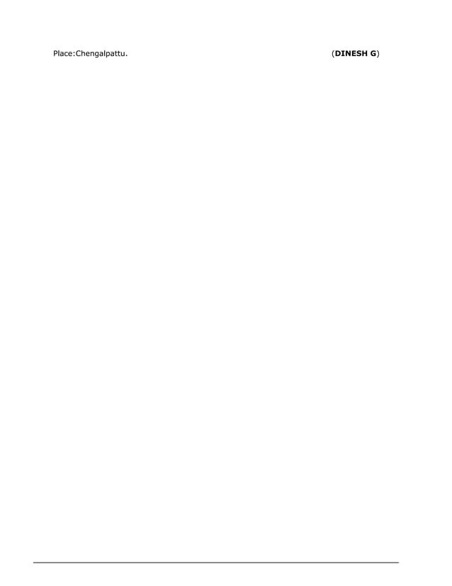 dinesh_Resume | DOC | Programming Languages | Computing