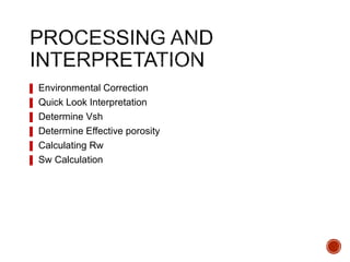 Well Log Interpretation and Petrophysical Analisis in [Autosaved] | PPTX
