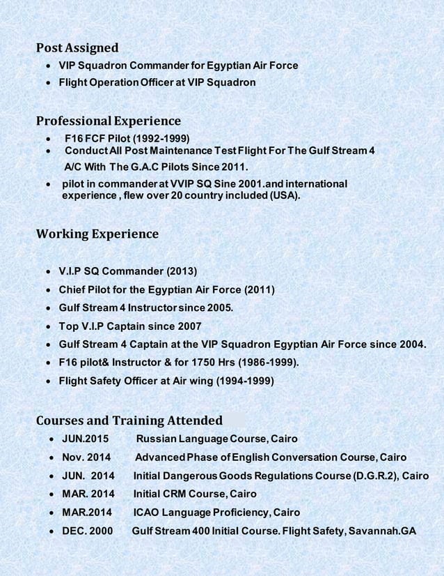 NEW Yasser Hamad 2 CV | DOCX