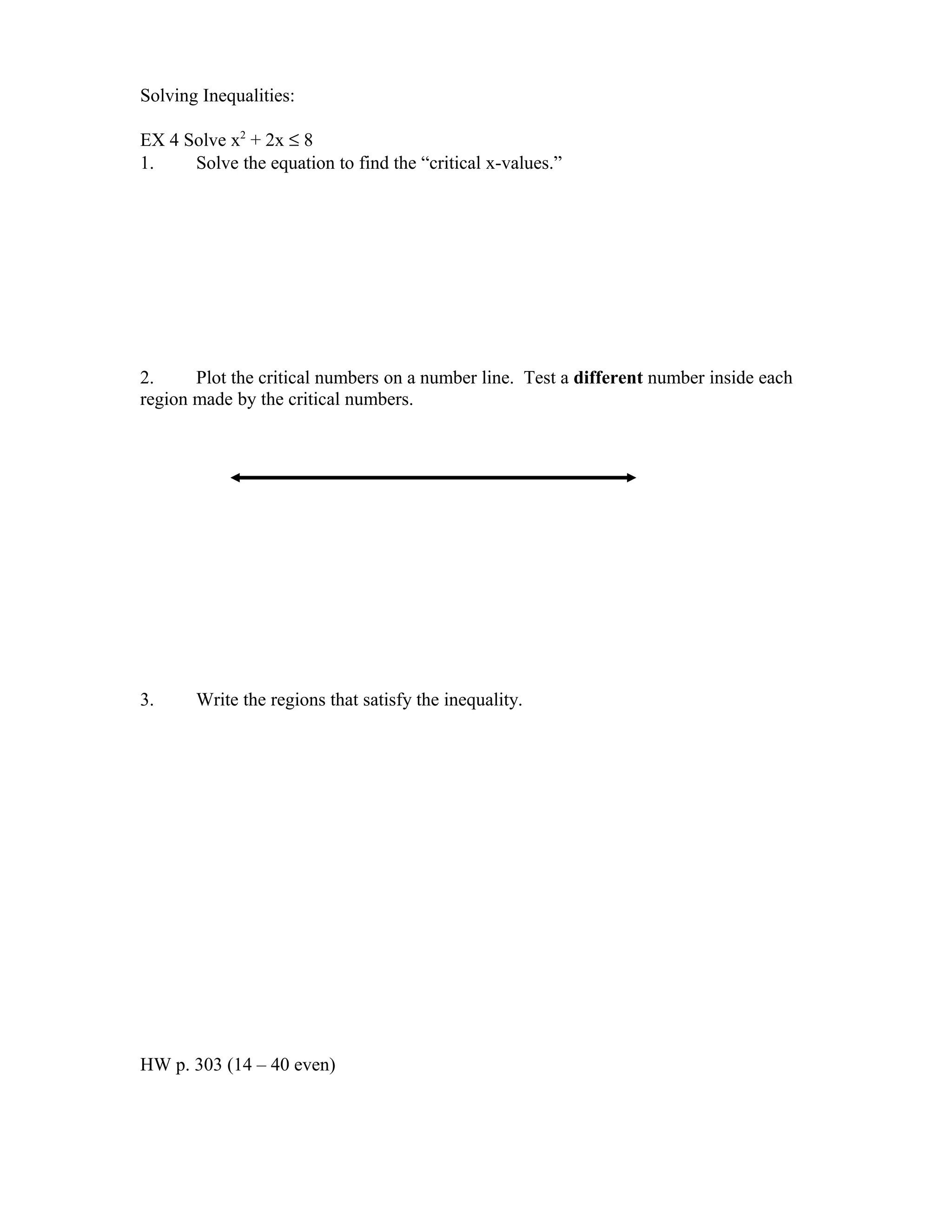 A25-7 Quadratic Inequalities Notes | DOC