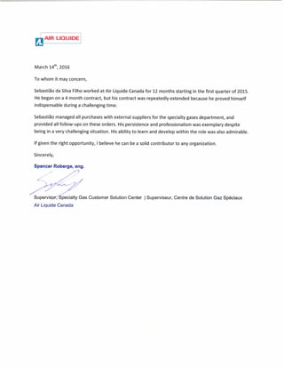 Spencer Letter | PDF