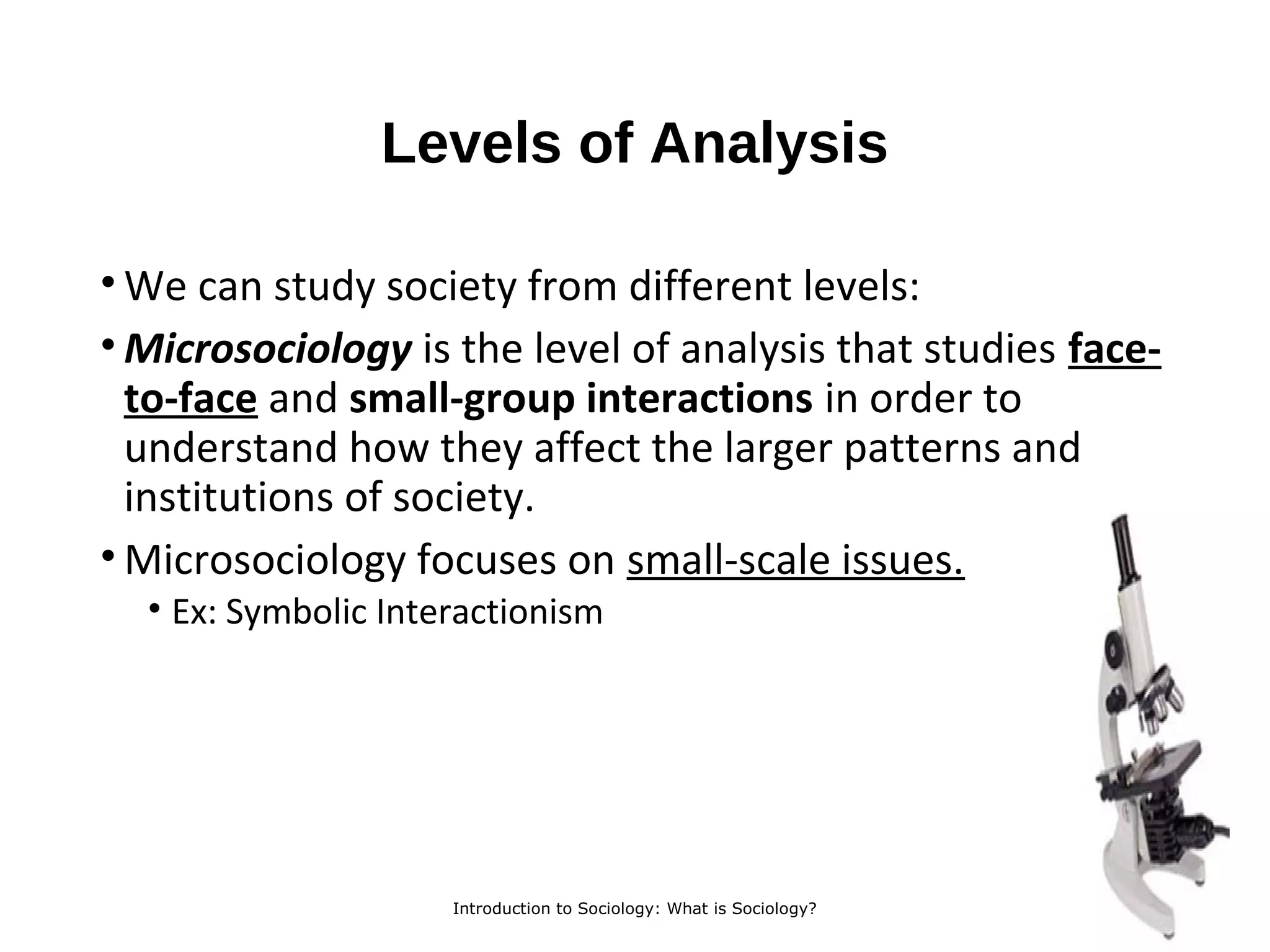 Lesson 1 - What is Sociology | PPT