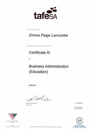 Business Admin (Education) | PDF