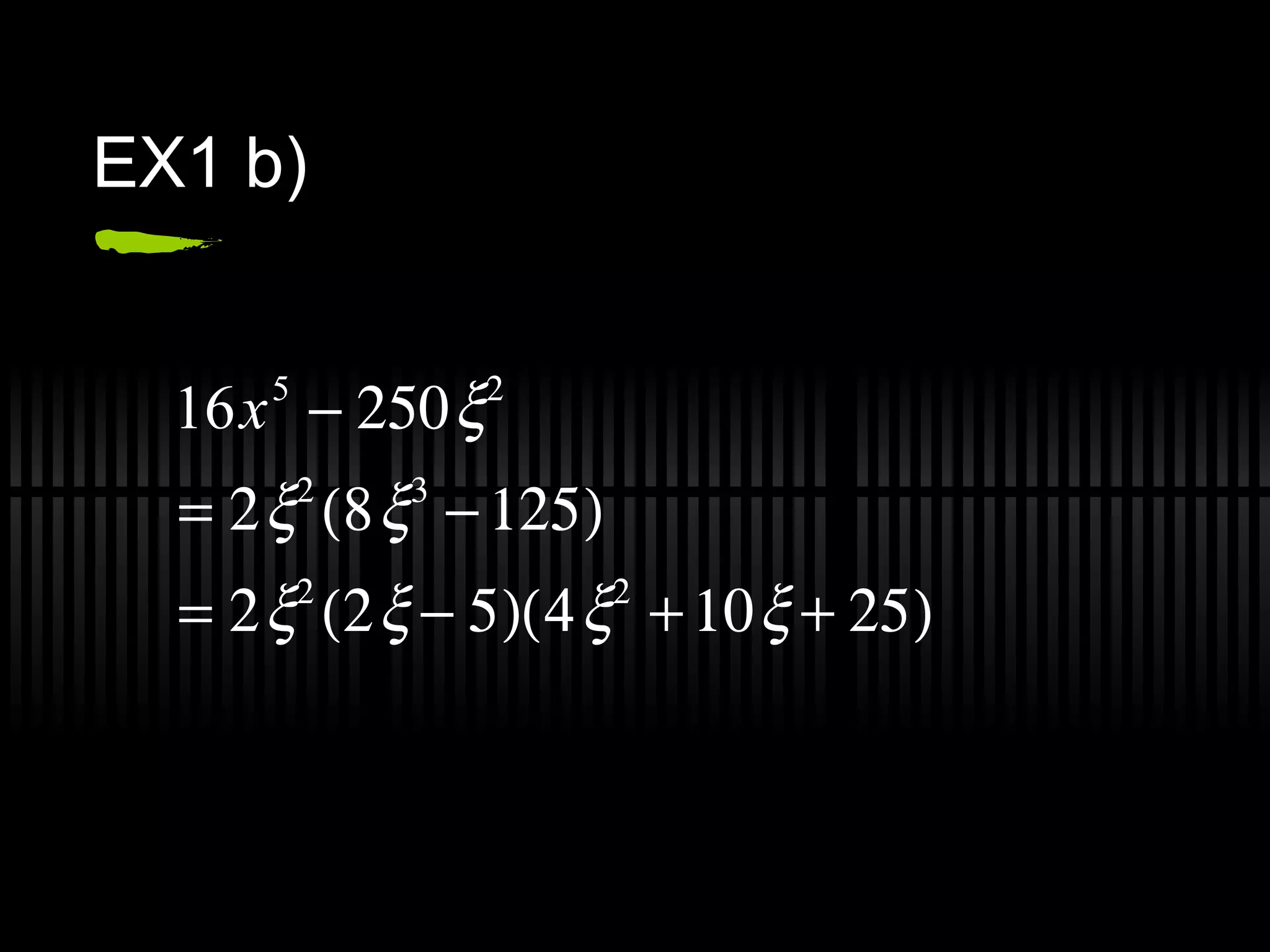 A2 6-4 Factoring Polynomials | PPT