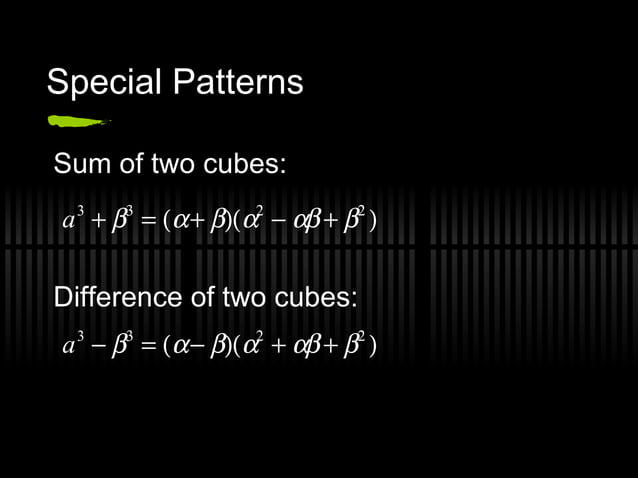 A2 6-4 Factoring Polynomials | PPT