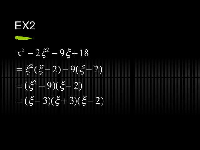 A2 6-4 Factoring Polynomials | PPT