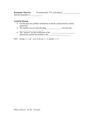 A26 5 polydivision Notes | PDF