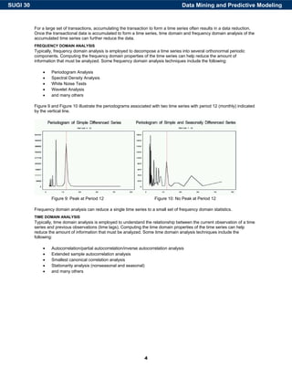Mining Transactional and Time Series Data | PDF