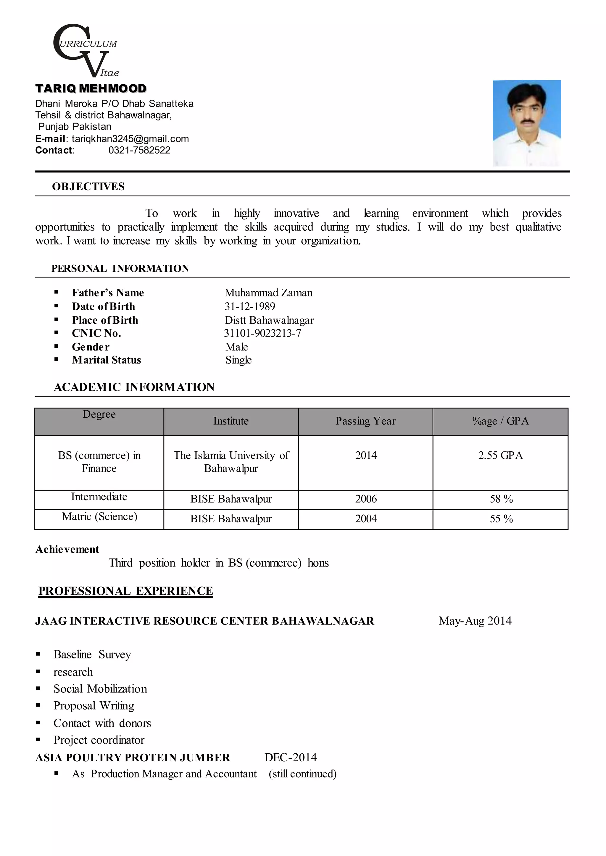 tariq mehmood | DOCX