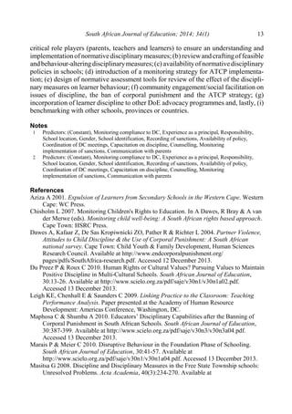 Disciplinary Practices | PDF