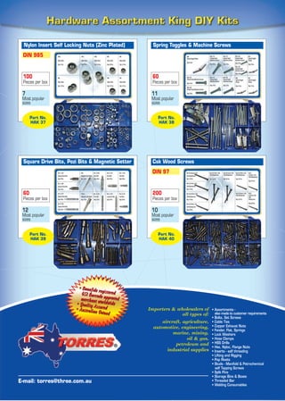 TORRES-Assortment-Kits | PDF