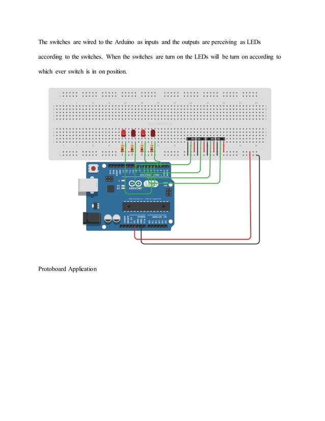 LEDs and DIPs Switches | PDF