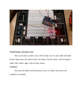 LEDs and DIPs Switches | PDF