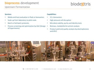 Biodextris Presentation - New client presentation | PPT