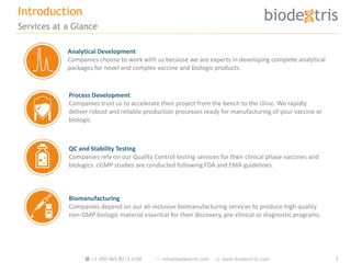 Biodextris Presentation - New client presentation | PPT