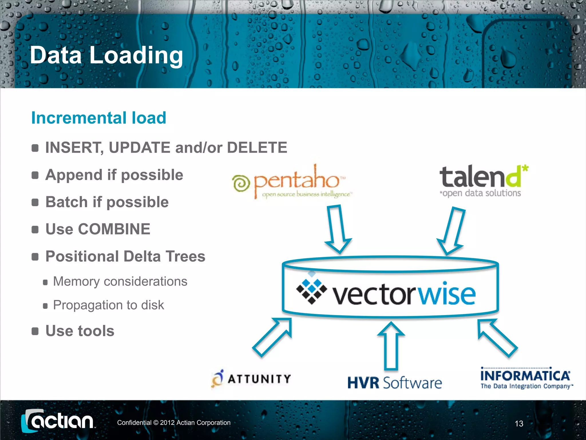A27 Vectorwise Performance Considerations_implementation_best_practices | PDF | Operating ...