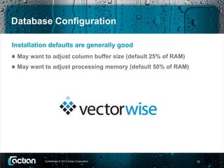 A27 Vectorwise Performance Considerations_implementation_best_practices | PDF | Operating ...