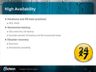 A27 Vectorwise Performance Considerations_implementation_best_practices | PDF | Operating ...