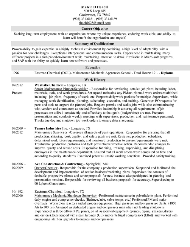 MDHRESUME II | DOCX