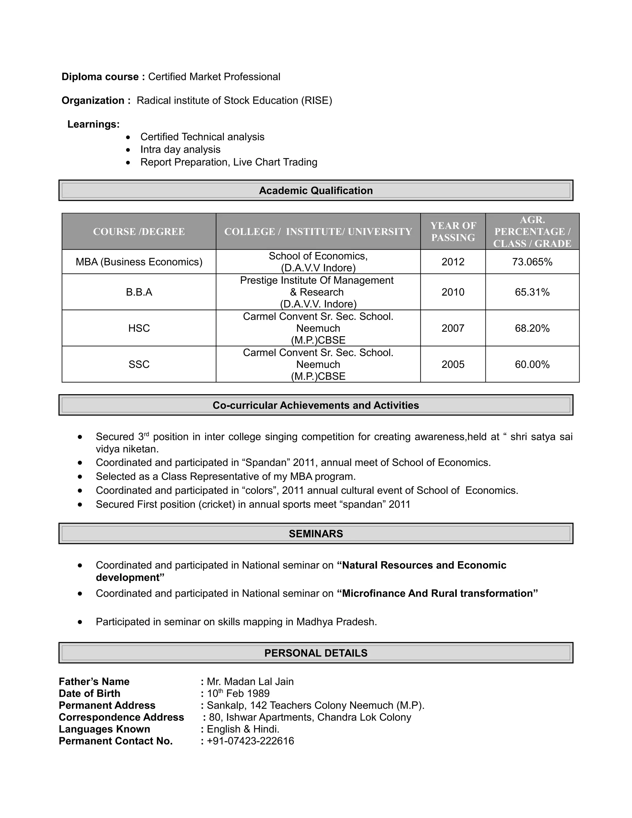 final.resume. dec | PDF