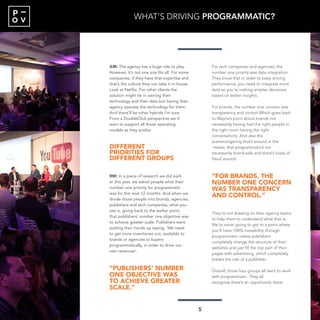 Advertising Week Programmatic POV | PDF