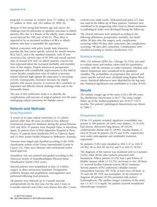 BJUI Cystectomy | PDF