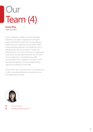 McGregor Boyall Associates - The middle East FS and C&I | PDF