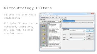 Microstrategy for Data Engineers | PDF