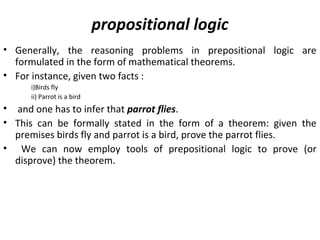 Predicate logic_2(Artificial Intelligence) | PPT