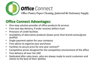 Office Connect For Office Pantry n Stationery | PPTX
