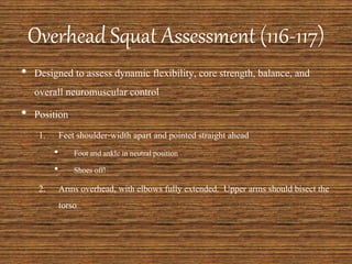 Overhead Squat Assessment Compensations