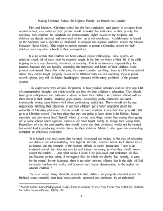 Master's Class Final Thesis - 2014 | DOCX