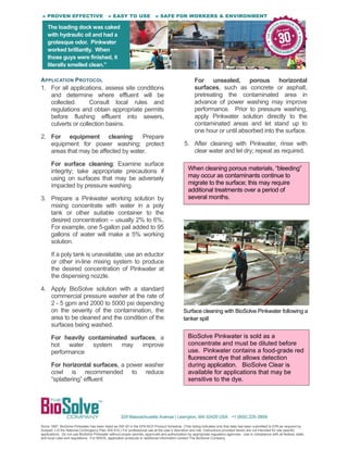 Tank Cleaning with BioSolve | PDF | Chemistry | Science