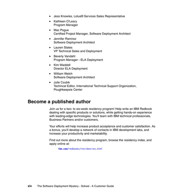 SW Deployment best practices | PDF