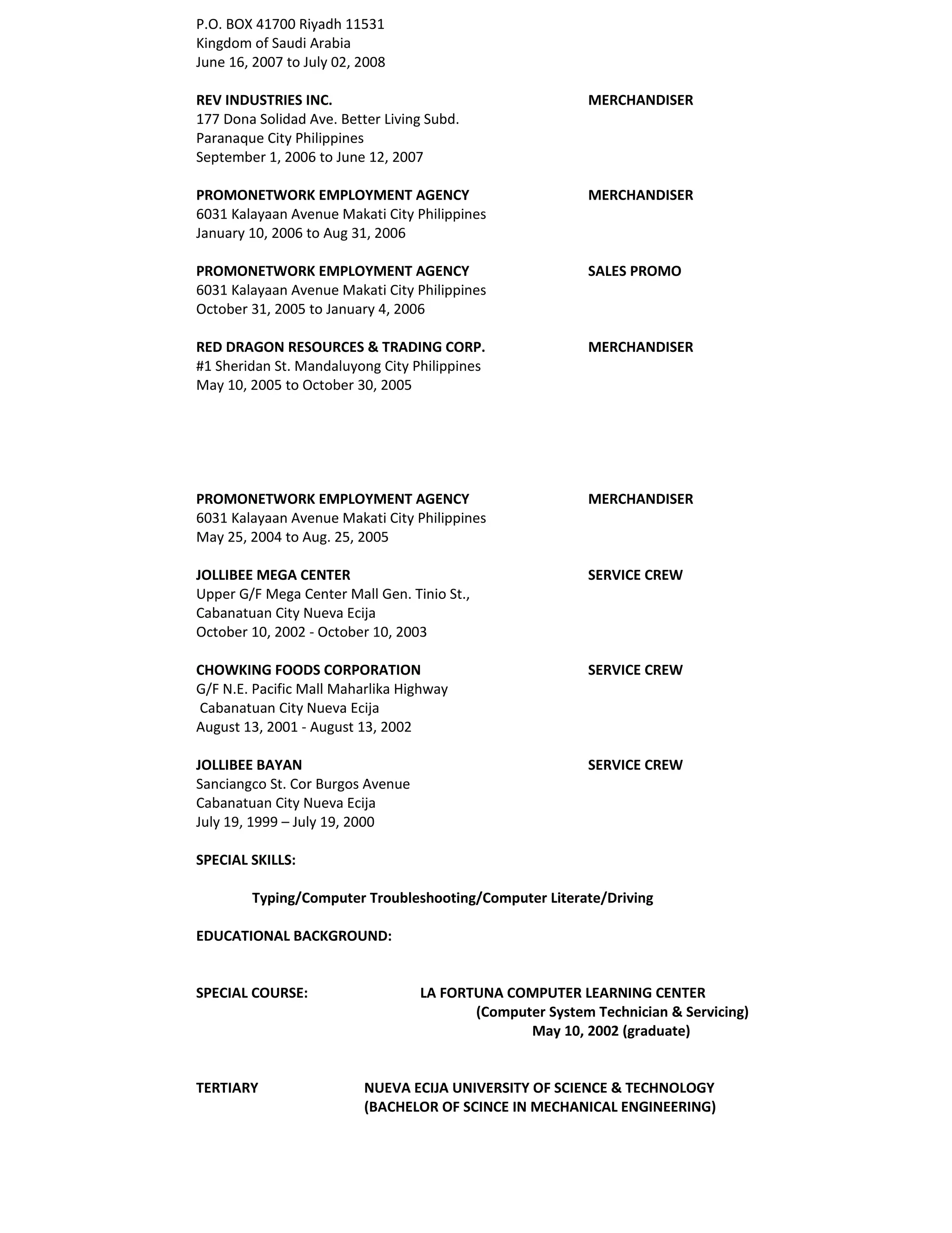 jonathanmanuelresume | PDF