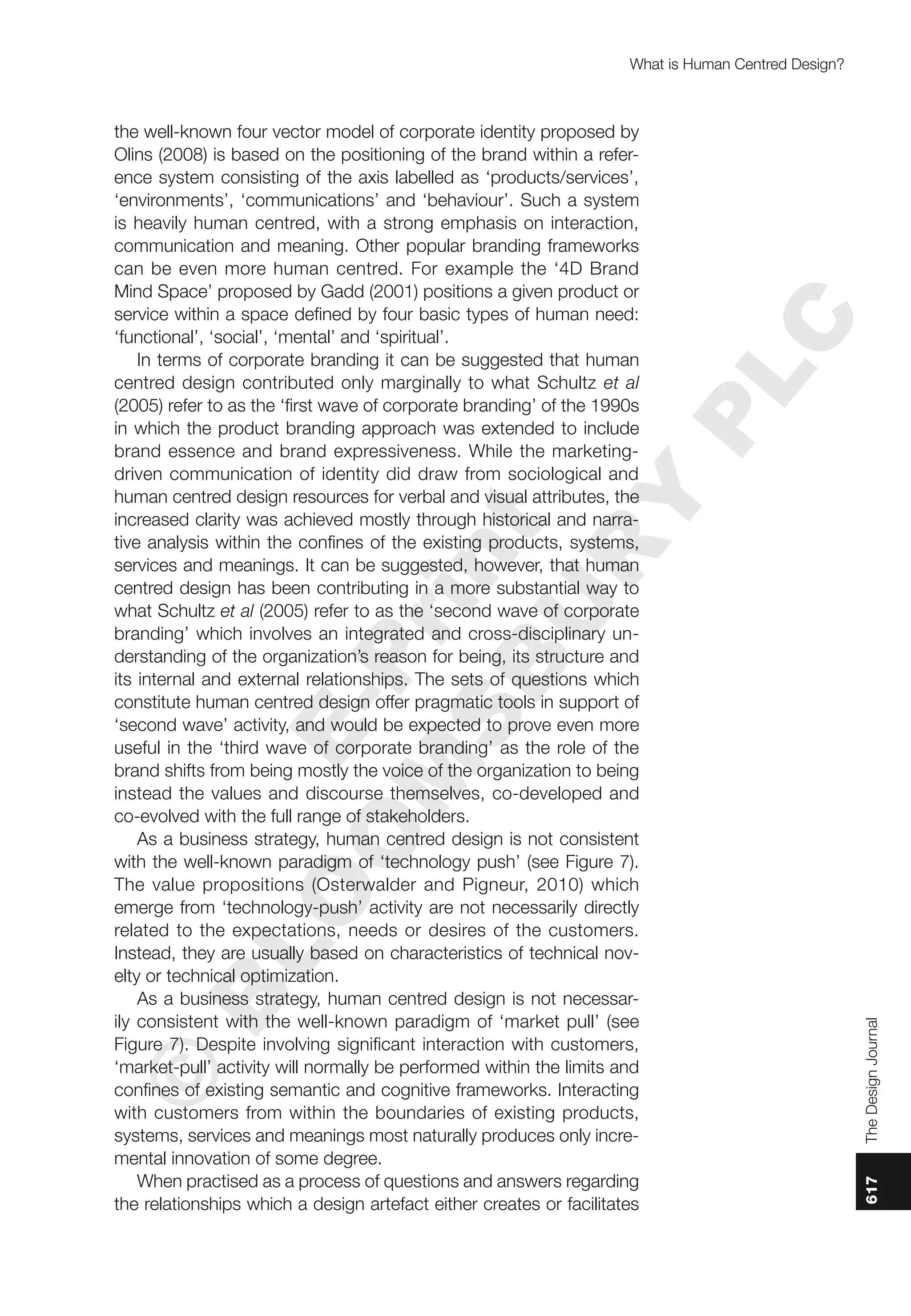 What is Human Centred Design - The Design Journal | PDF