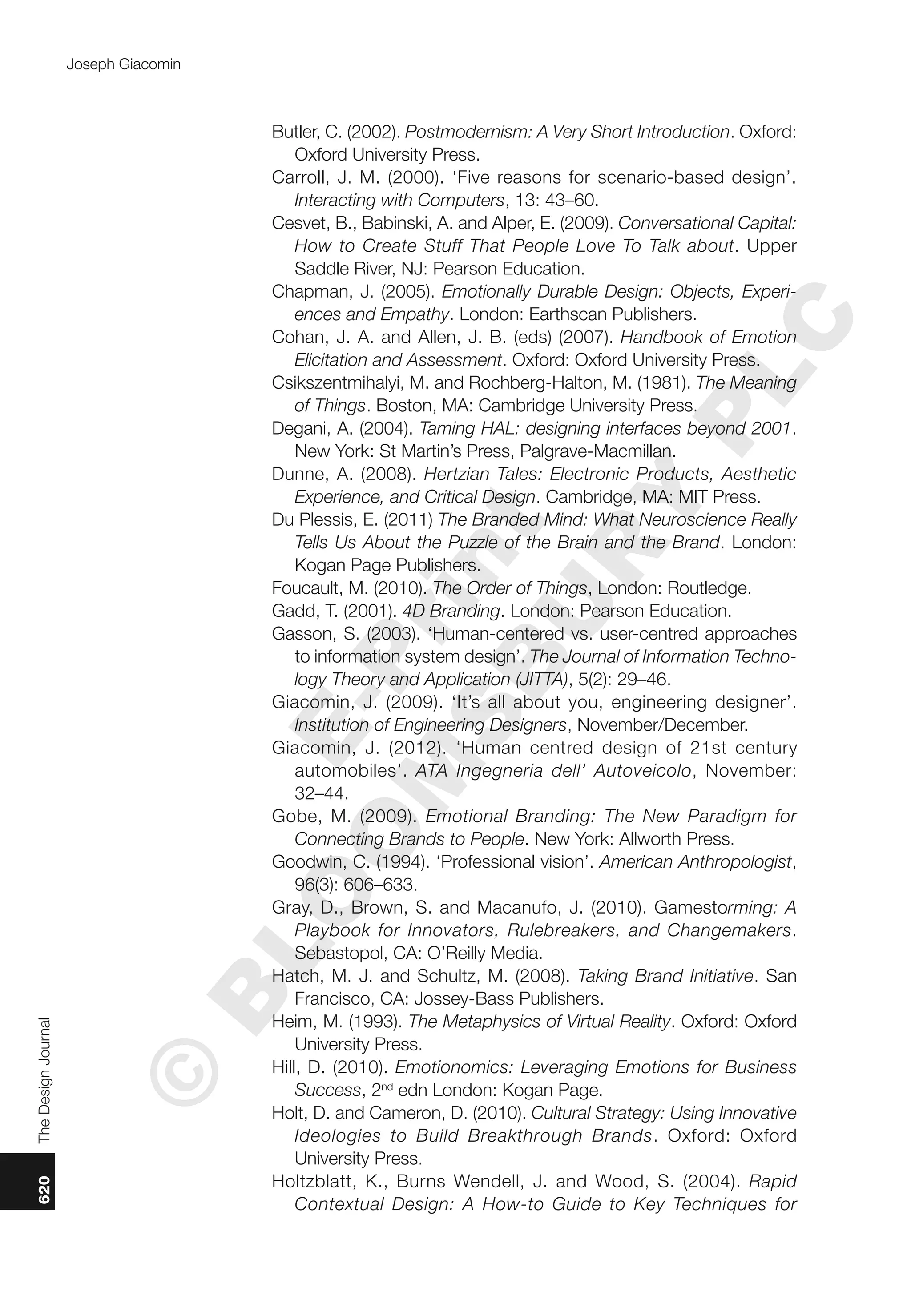 What is Human Centred Design - The Design Journal | PDF