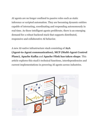 A2A, MCP, Kafka and Flink_ The New Stack for AI Agents.pdf