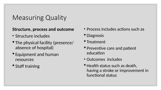 QUALITY MANAGEMENT IN HEALTHCARE.freepptx | PPTX