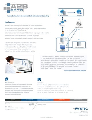 A2B Data™ Brochure | PDF