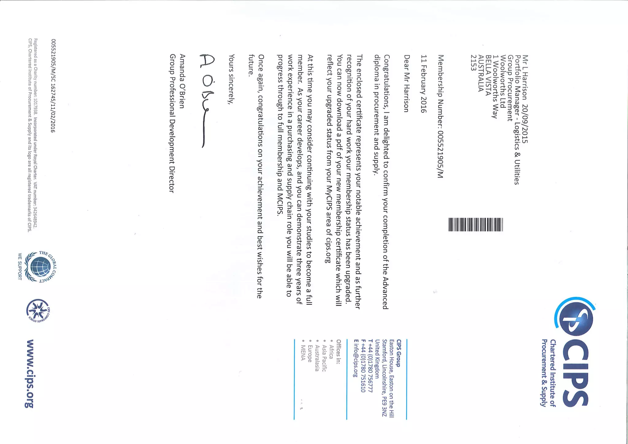 CIPSA Advanced Diploma in Procurement & Supply | PDF