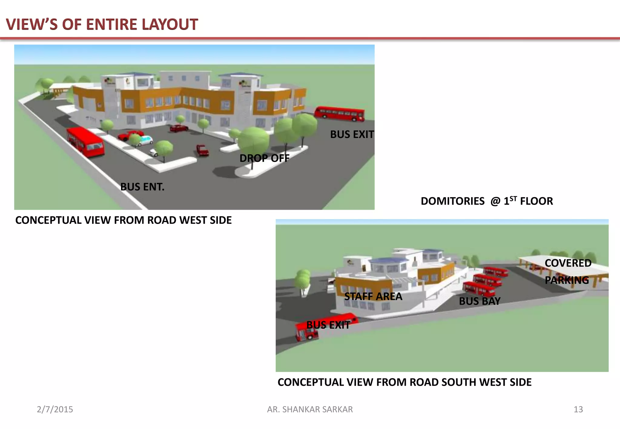 BUS DEPOT DESIGN PRESENTATION | PPTX