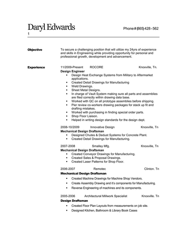 Daryl_s_Resume 2015 | DOC | Drawing and Sketching | Arts and Crafts