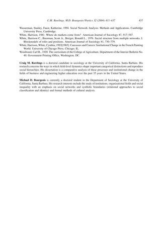 Rawlings and Bourgeois. 2004. Poetics | PDF